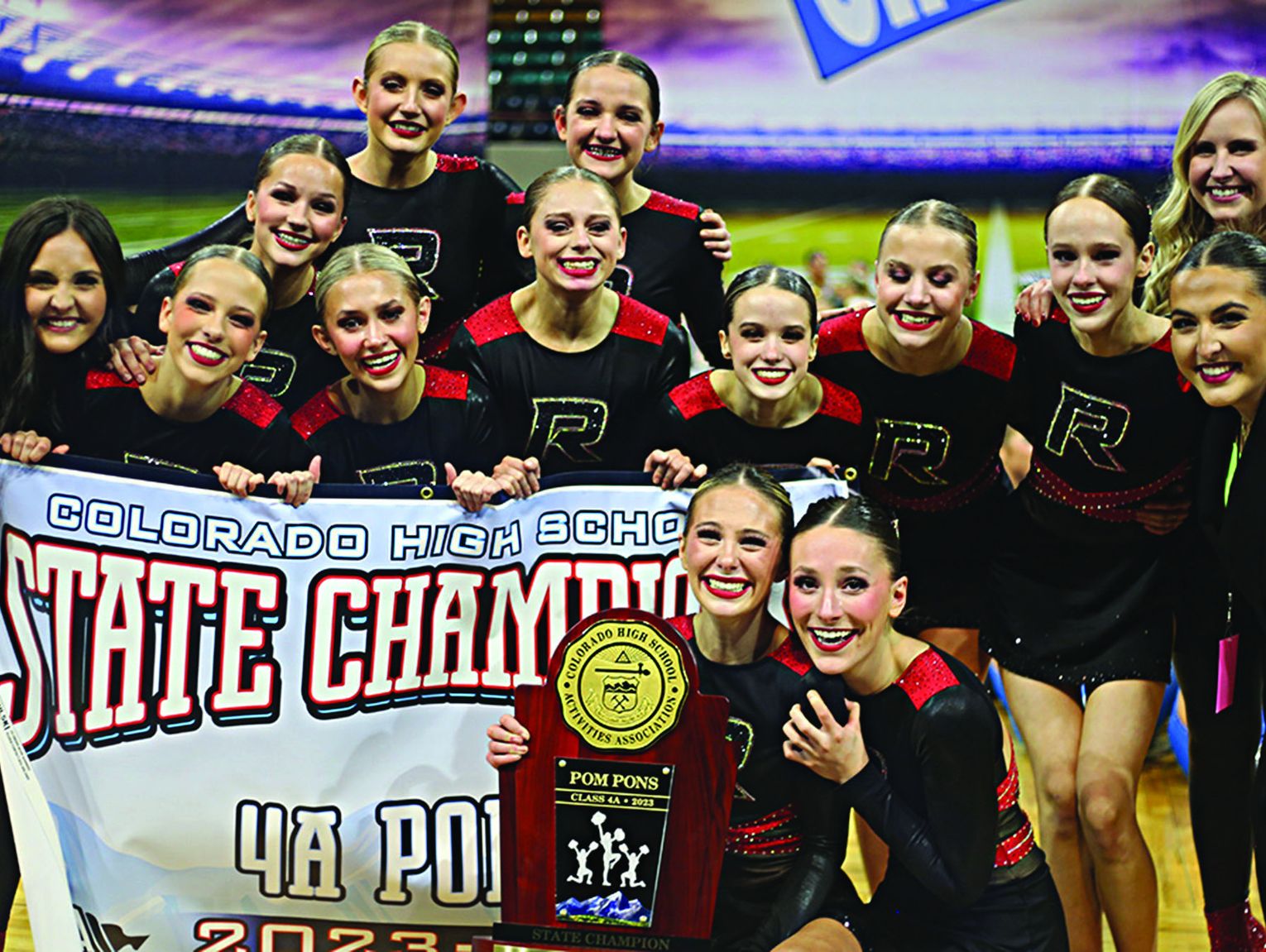 Roosevelt High School Poms Team