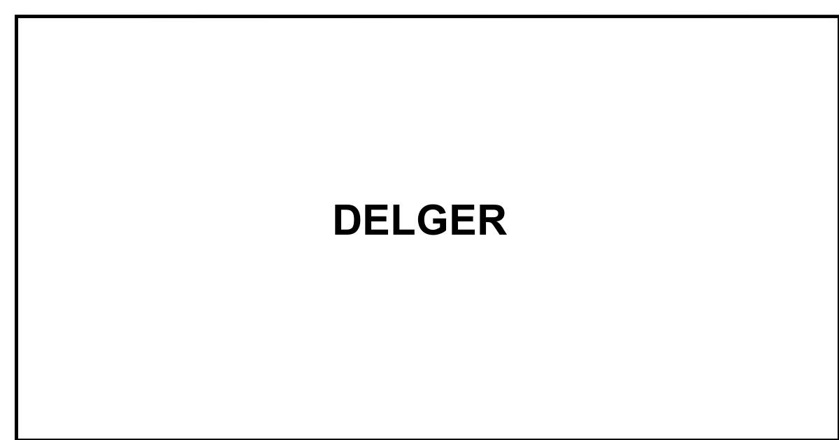 Obituary: DELGER